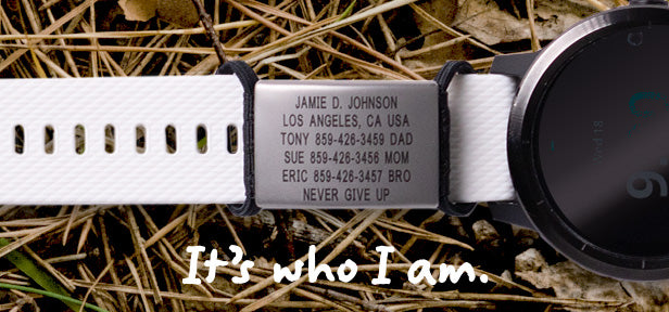 Sidekick ID for Fitbit & Garmin Bands | ROAD iD