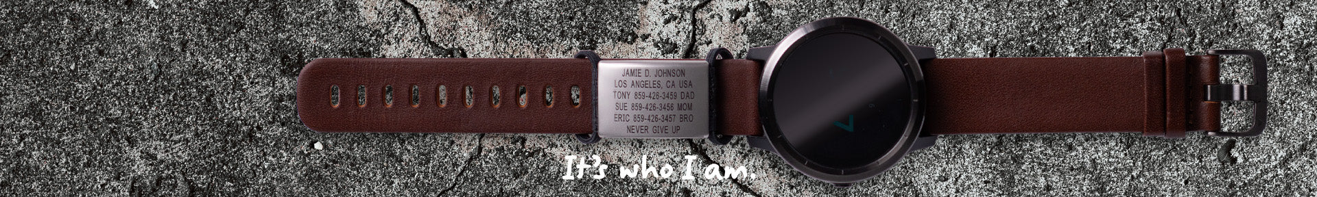 Sidekick ID for Fitbit & Garmin Bands | ROAD iD