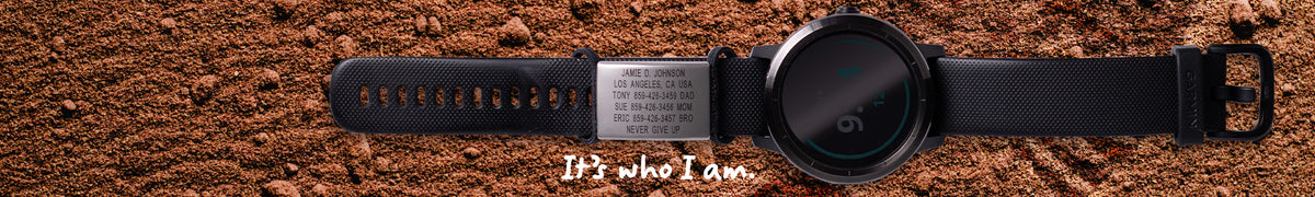 Sidekick ID for Fitbit & Garmin Bands | ROAD iD