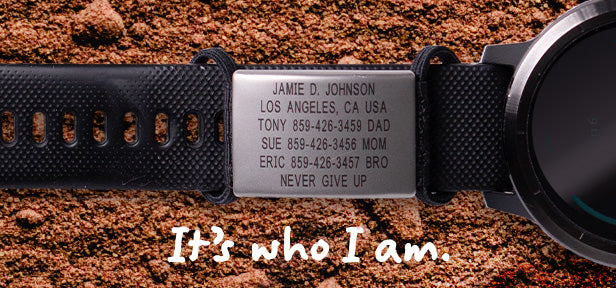 Sidekick ID for Fitbit & Garmin Bands | ROAD iD