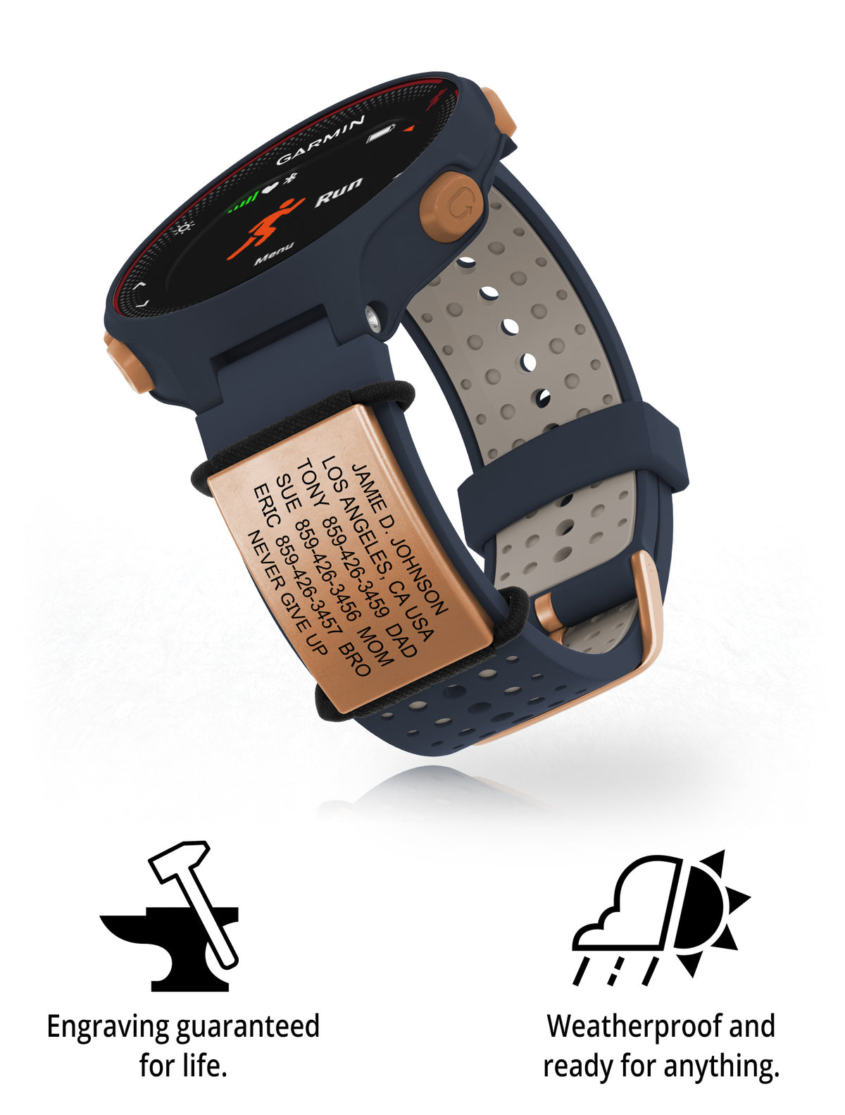 Sidekick ID for Fitbit & Garmin Bands | ROAD iD
